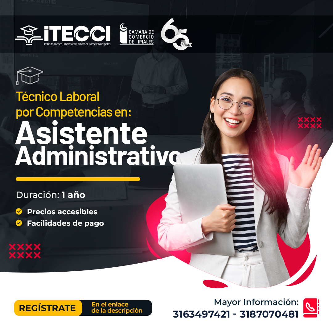 ASISTENTE ADMINISTRATIVO – CCIPIALES